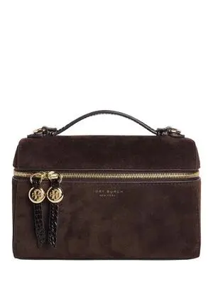 TORY BURCH Tory Burch Suede Romy Clutch Bag