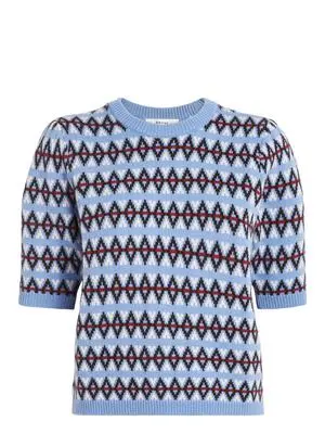 FRAME Cashmere Fair Isle Sweater