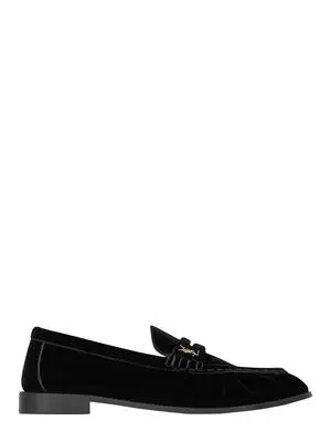 SAINT LAURENT Saint Laurent Velvet Loafers
