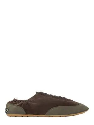 Saint Laurent Suede Lewis Sneakers Beige