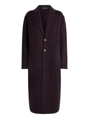 Polo Ralph Lauren Wool Coat - Purple