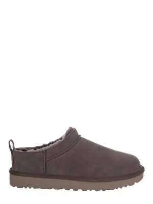 UGG Shearling Lined Slippers - Black