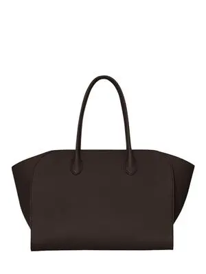 THE ROW Marlo 14 Bag Walnut Shadow