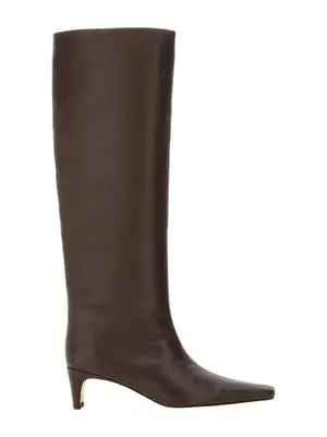 STAUD Staud Wally Pointed Leather Boots