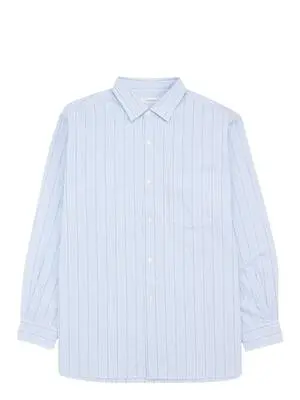 Nanamica Striped Shirt - Light Blue