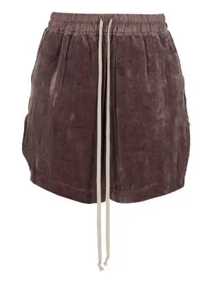 RICK OWENS Shorts In Viscosa