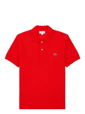 Lacoste Polo Con Logo - Red