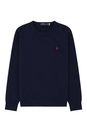 Polo Ralph Lauren Felpa Con Logo - Blue