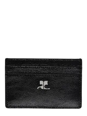 COURREGES Courrèges Napplack Card Holder - Black