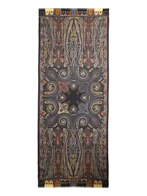 Etro Foulard "boheme" Paisley Print Scarf - Multicolour