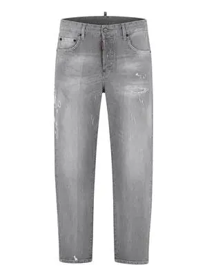 Dsquared2 Patch Logo Jeans - Grey