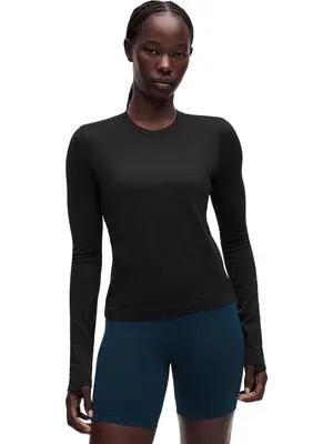 Lululemon Lululemon Super Swiftly Long Sleeve Shirt Black