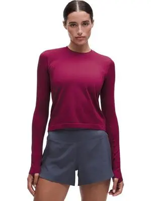 Lululemon Lululemon Super Swiftly Long Sleeve Shirt Raspberry Rave