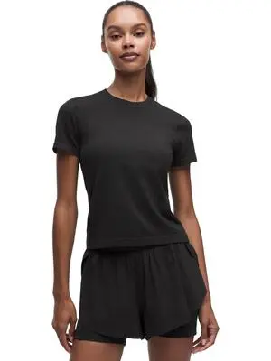 Lululemon Lululemon Super Swiftly Short-Sleeve Shirt Black