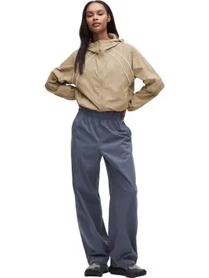 Lululemon Lululemon Woven Mid-Rise Barrel-Leg Pants Dusty Diamond