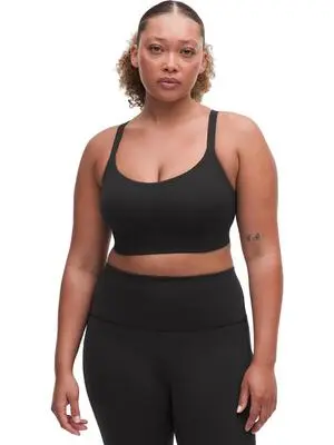 Lululemon Wunder Train Strappy Racer Bra - Black