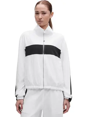 Lululemon Lululemon Dance Studio Evolve Track Jacket White/black