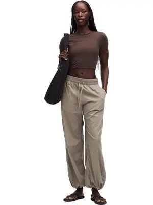 Lululemon Lululemon Dance Studio Evolve Low-Rise Oversized Pant Cypress Forest