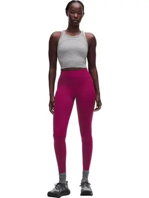 Lululemon Lululemon Fast And Free 6-Pocket High-Rise Tight 28" - Running Essentials Raspberry Rave