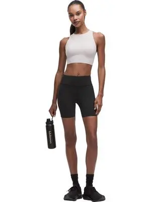 Lululemon Fast And Free 6-pocket High-rise Short 6 - Black