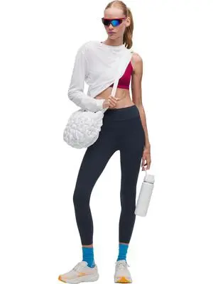 Lululemon Fast And Free 6-pocket High-rise Tight 25" Running Leggings - True Navy
