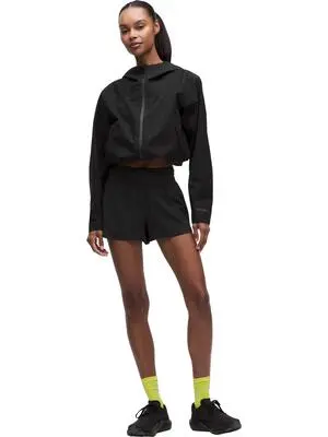 Lululemon Fast And Free Mid-rise Split Short 3 - Black