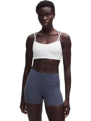 Lululemon Flexyflex Double-strap Yoga Bra White