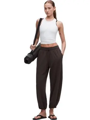 Lululemon Groove Low-rise Relaxed Cinch Pant - Mahogany Muse