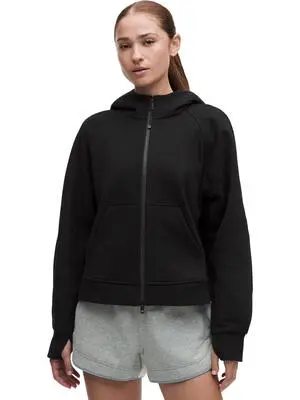 Lululemon Scuba Evolve Oversized Full-zip Hoodie - Black
