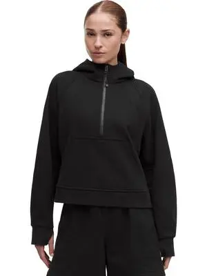 Lululemon Scuba Evolve Oversized Half-zip Hoodie - Black