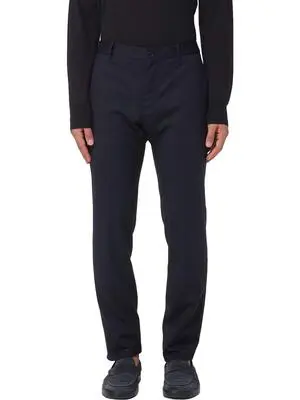Incotex Slim Fit Tailored Trousers In Stretch Wool Blend - Blue