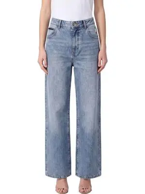 Philipp Plein Philipp Plein High-Waisted Straight Leg Jeans Denim