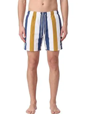 GALLO Striped Swimsuit - Gold