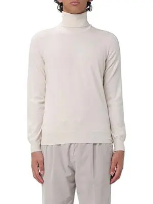 Brunello Cucinelli Slim Fit Wool Blend Turtleneck Jumper White