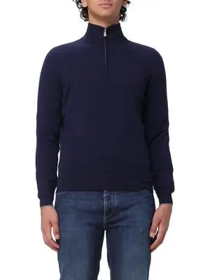 Brunello Cucinelli Slim Fit Half-zip Cashmere Turtleneck Jumper - Blue
