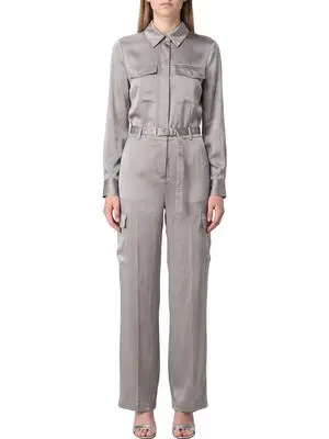Michael Kors Recycled Fabric Cargo Jumpsuit - Green