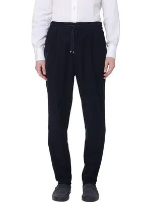 Brunello Cucinelli Brunello Cucinelli Velvet Drawstring Jogger Trousers Blue