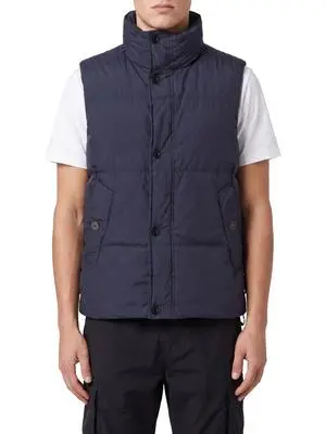 Stone Island Padded Vest - Navy