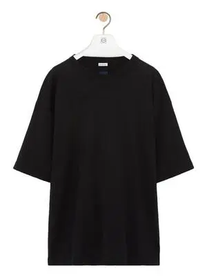 Loewe Short-sleeve Crewneck T-shirt - Black