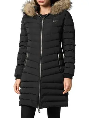 PHILIPP PLEIN Philipp Plein Padded Jacket With Fur Hood