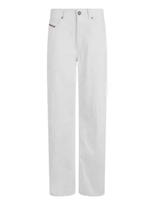 DIESEL® Straight Denim Jeans For - White