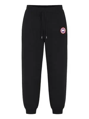 Canada Goose Cotton Fleece Jogger Pants - Black