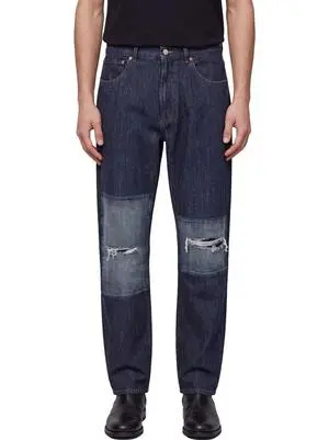 MAISON MARGIELA Mid-rise Straight-leg Jeans In Distressed - Denim