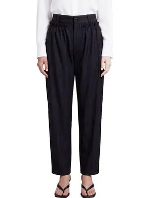 ISABEL MARANT ÉTOILE Isabel Marant Etoile High-Waisted Wide-Leg Trousers