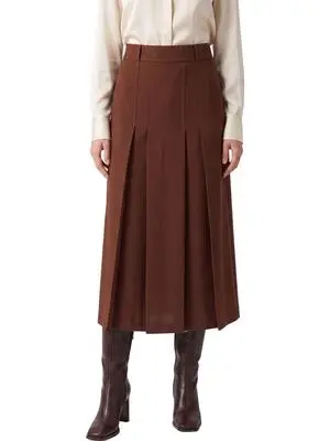 SEMICOUTURE Skirt - Brown