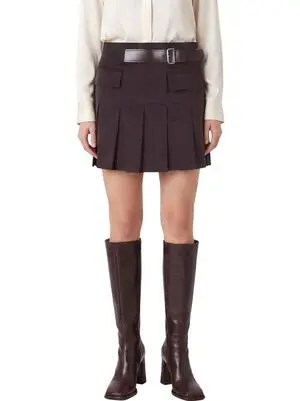 SEMICOUTURE Skirt - Brown