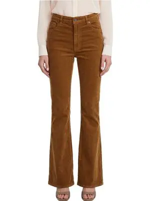 FRAME Frame Corduroy Flared Jeans Brown