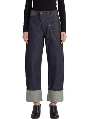 JW Anderson Wide Leg Jeans - Blue