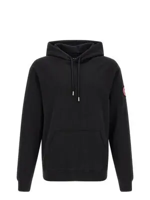 Canada Goose Loon Cotton Hoodie - Black