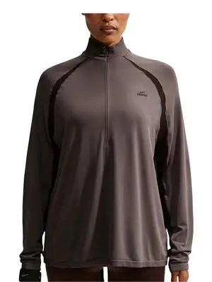Nike (wmns) Nike Skims Stretch Knit 1/2-zip T-shirt 'resin Phoenix' Resin/phoenix